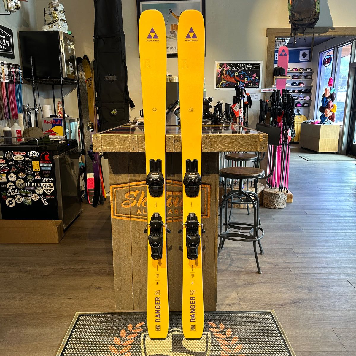 2025 FISCHER RANGER 96 (MANGO - 166cm) + ATTACK 13 DEMO BINDINGS - USE ...