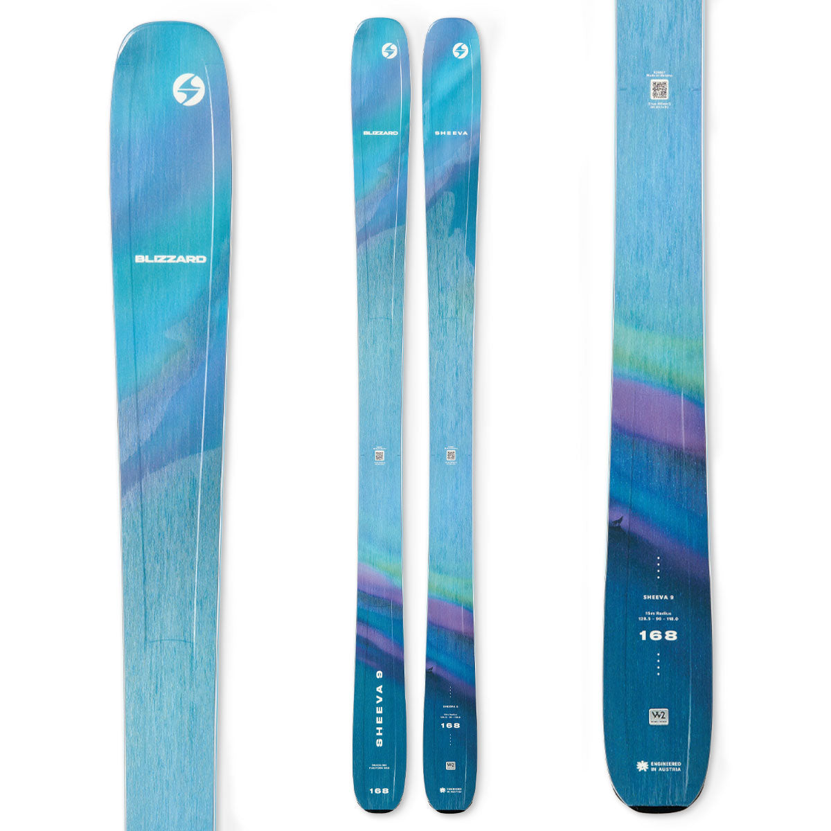 2026 Blizzard Sheeva 9 + Marker Squire 11 BUNDLE DEAL – Ski Town All-Stars